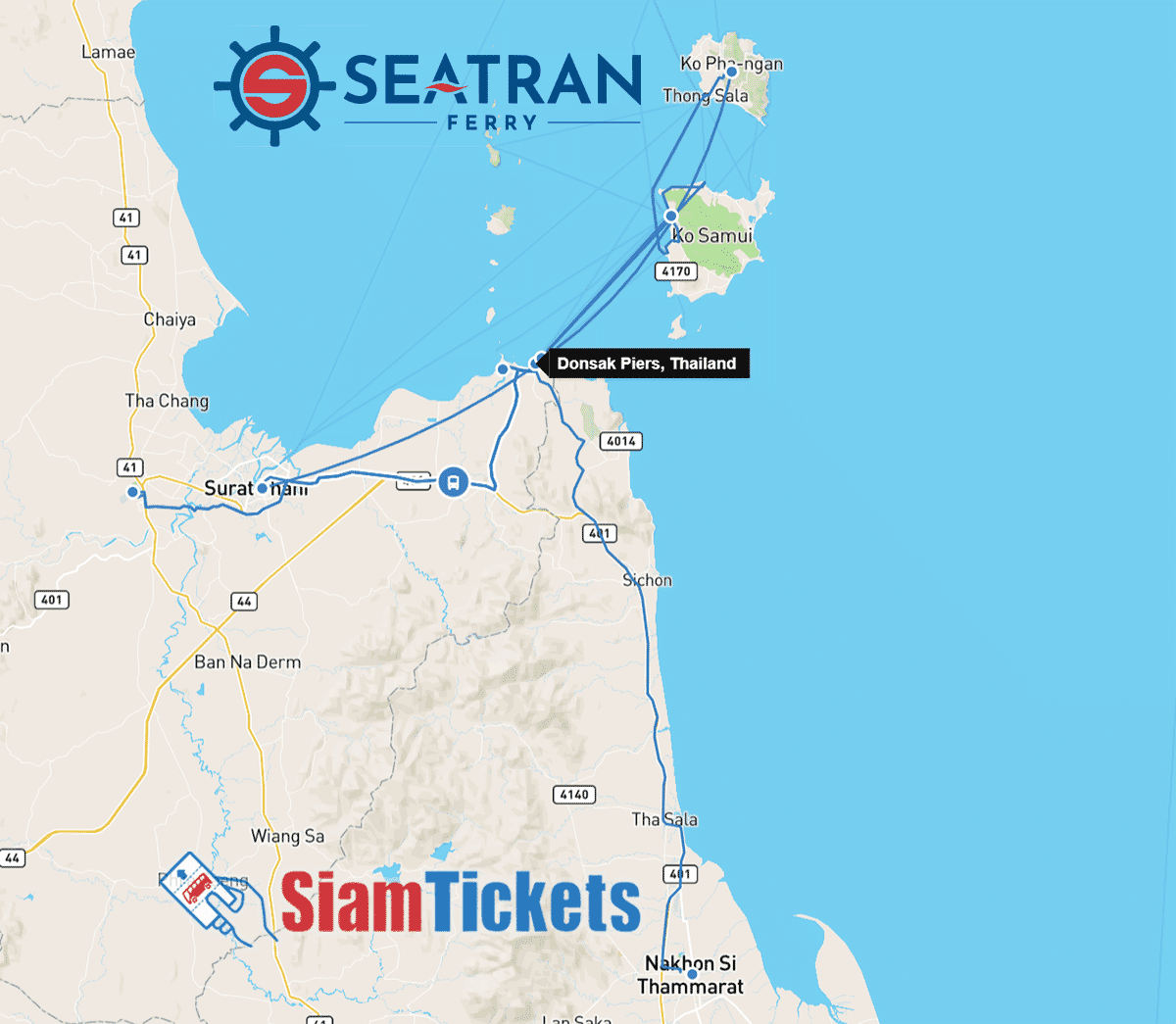 Seatran Ferry: Routes, Schedules & Booking info