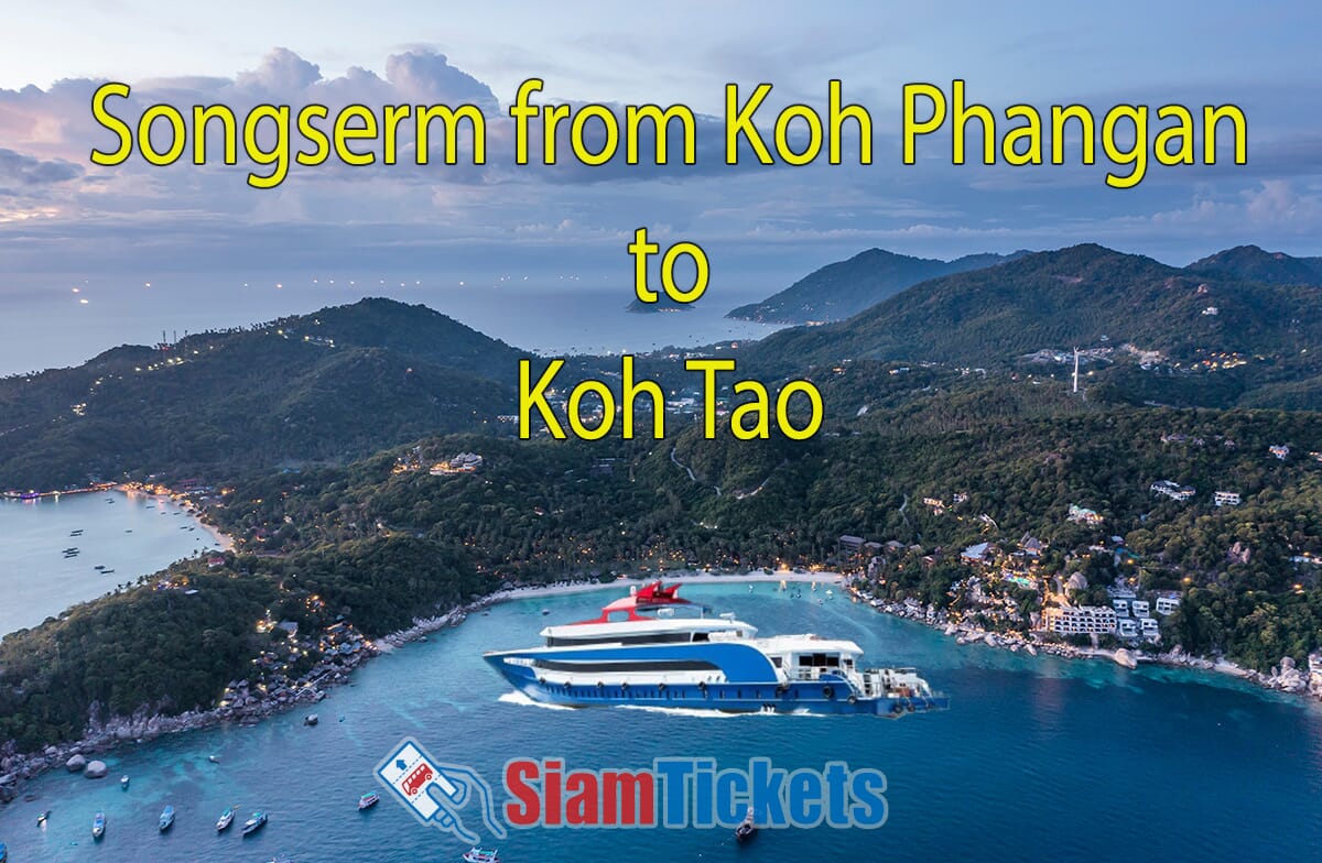 Songserm Ferry: Koh Phangan to Koh Tao: Booking and Schedules